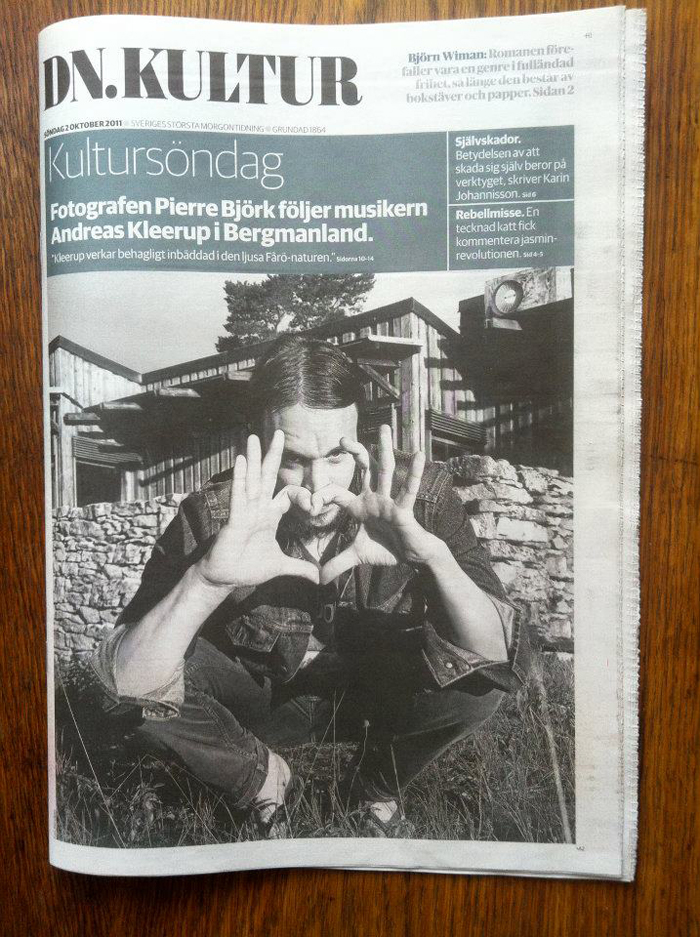 photographer pierre björk and artist andreas kleerup | Nöjesguiden